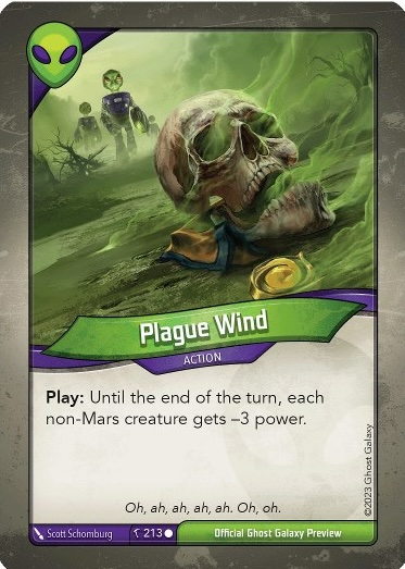 Plague Wind - Archon Arcana - The KeyForge Wiki