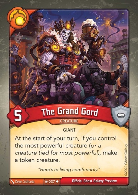 The Grand Gord - Archon Arcana - The KeyForge Wiki