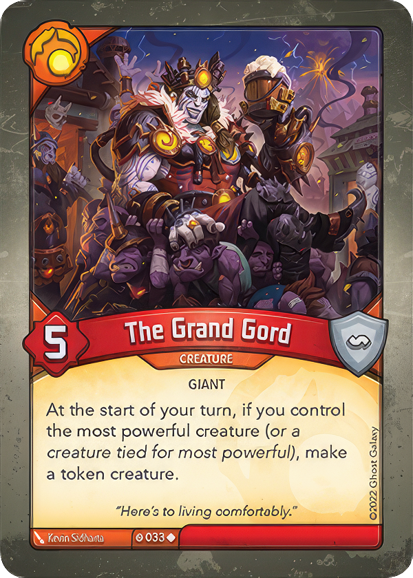 The Grand Gord - Archon Arcana - The KeyForge Wiki