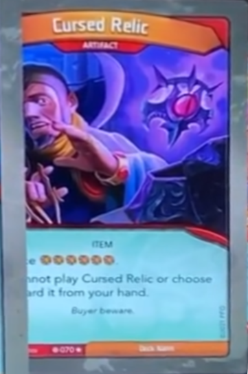 Cursed Relic - Archon Arcana - The KeyForge Wiki