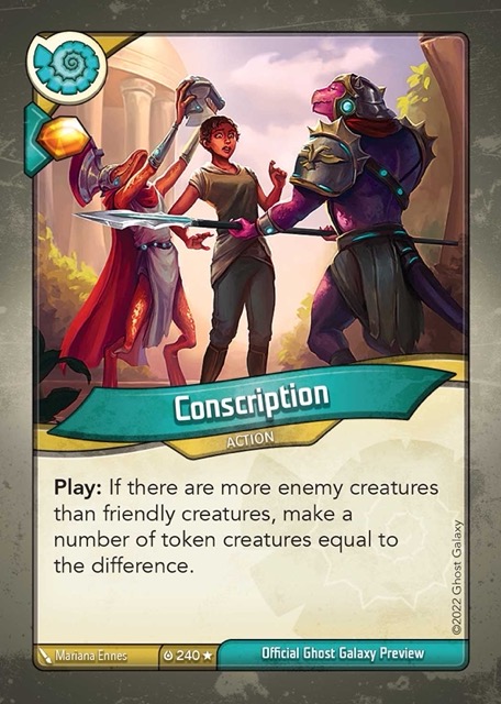 Conscription - Archon Arcana - The KeyForge Wiki