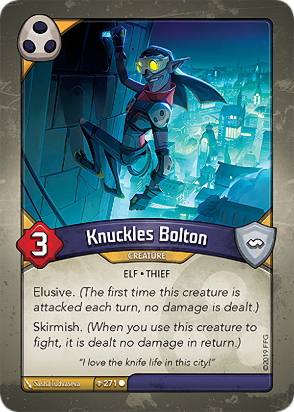 Knuckles Bolton - Archon Arcana - The KeyForge Wiki