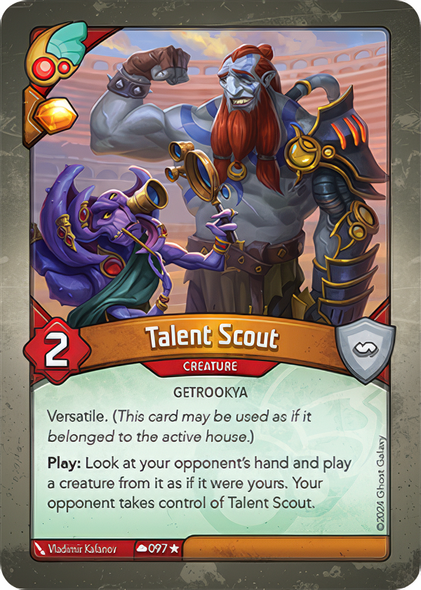 Talent Scout - Archon Arcana - The KeyForge Wiki