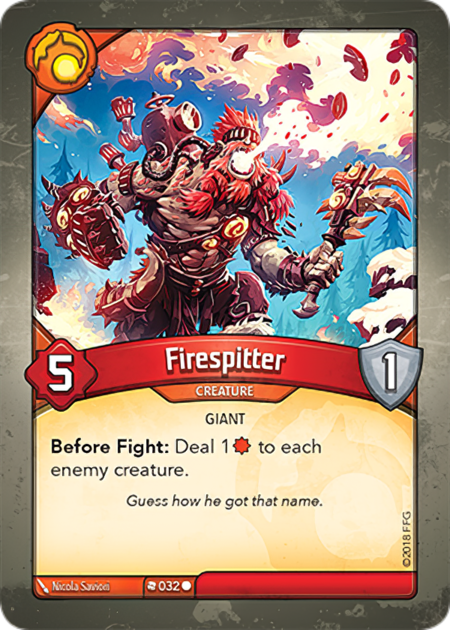 Firespitter - Archon Arcana - The KeyForge Wiki