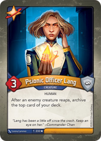 Lore:Commander Chan - Archon Arcana - The KeyForge Wiki