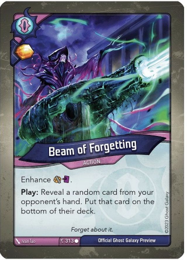 Beam of Forgetting - Archon Arcana - The KeyForge Wiki