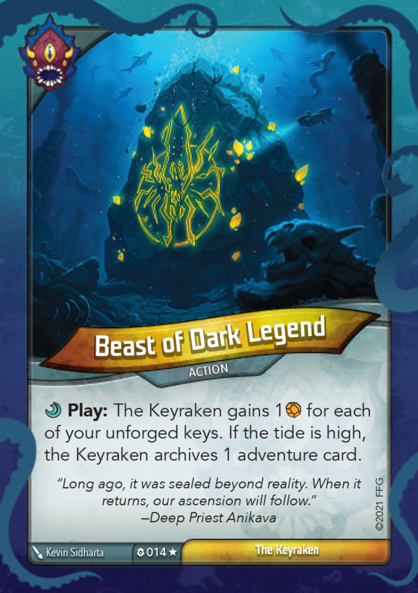 Beast of Dark Legend - Archon Arcana - The KeyForge Wiki