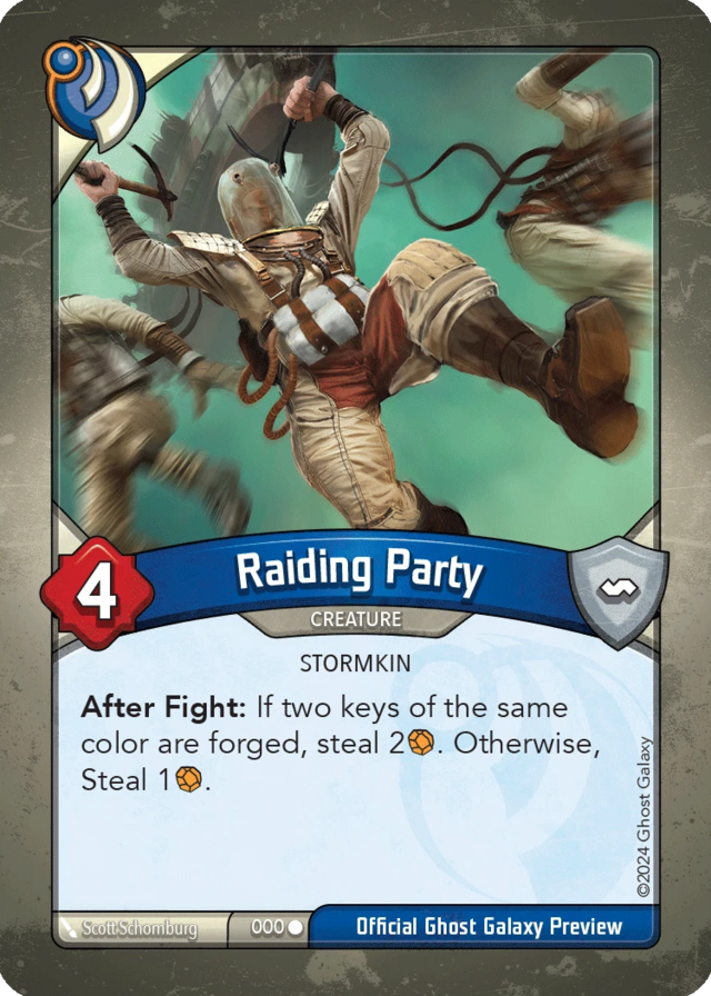 Raiding Party - Archon Arcana - The KeyForge Wiki